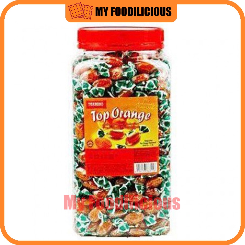 Torrone Candy Jar 600pcs Orange/Barley Mints/Choco Mint/ Butter Mint Sweet Candy Party Birthday ...