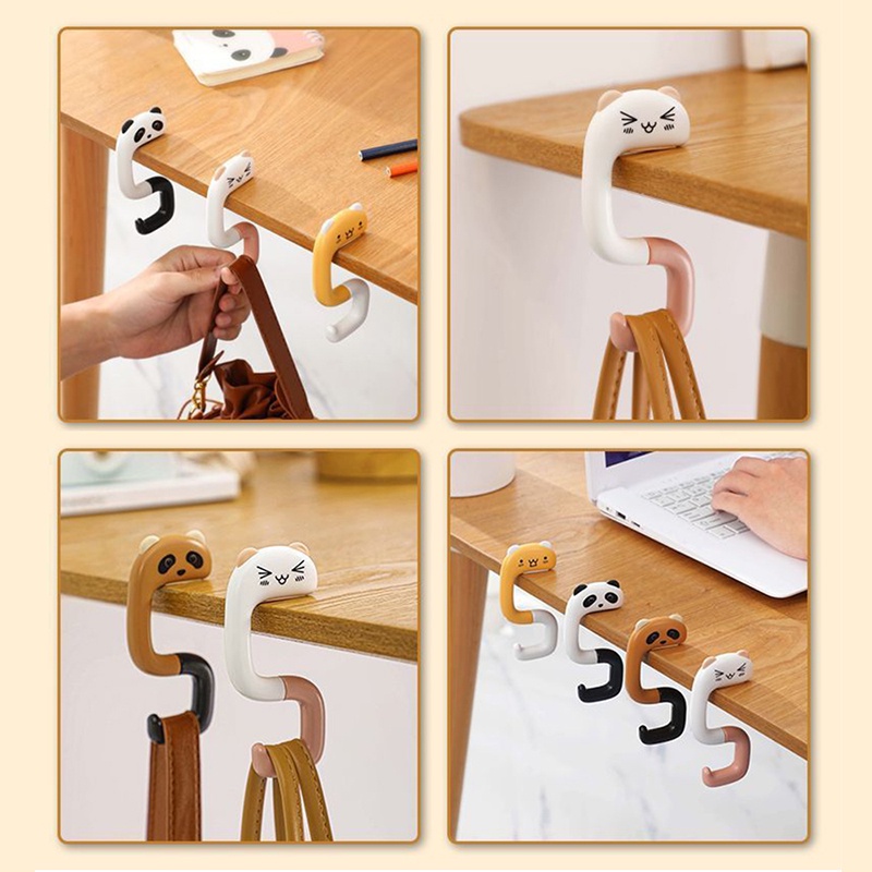 Multifunctional ABS Hook Cartoon Portable School Bag Hook, Detachable ...