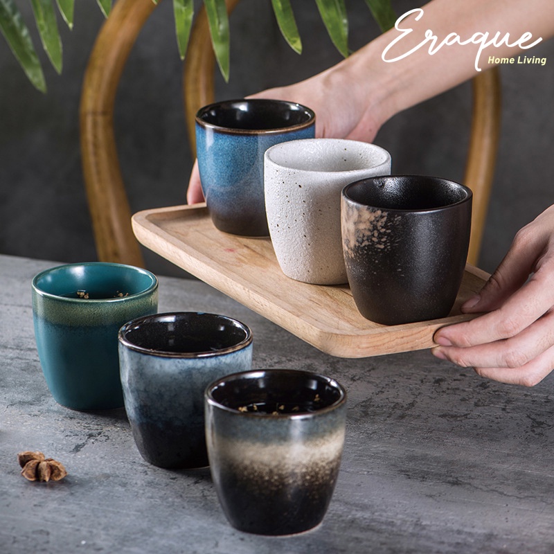 Yatomi Tea Cup / Unique Rustic Aesthetic Japanese Ceramic Espresso ...