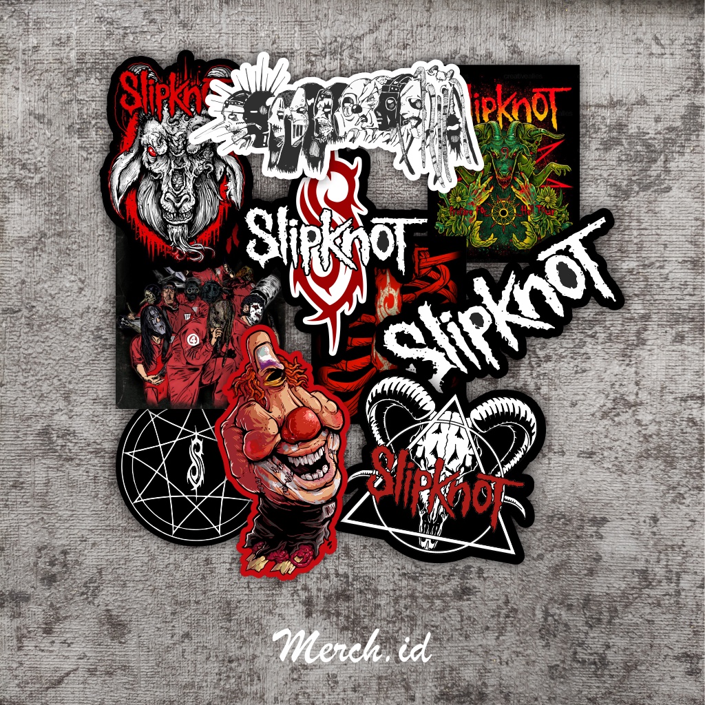 Slipknot band stickers/stickers | Shopee Singapore