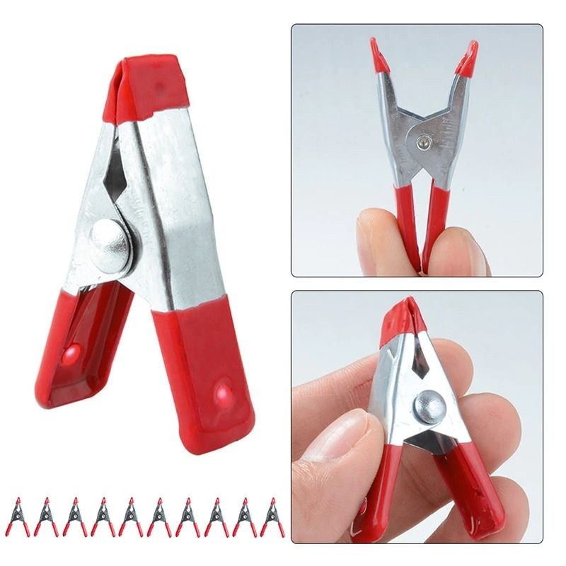 Spring Clamp Iron Rubber Tip Anti-Slip 2 inch Clamp 2 inch 2" 1pcs 1 ...