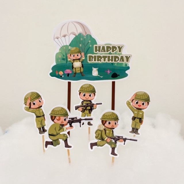ARMY CAKE TOPPER / ARMY CAKE TOPPER / ARMY CAKE TOPPER / ARMY CAKE ...