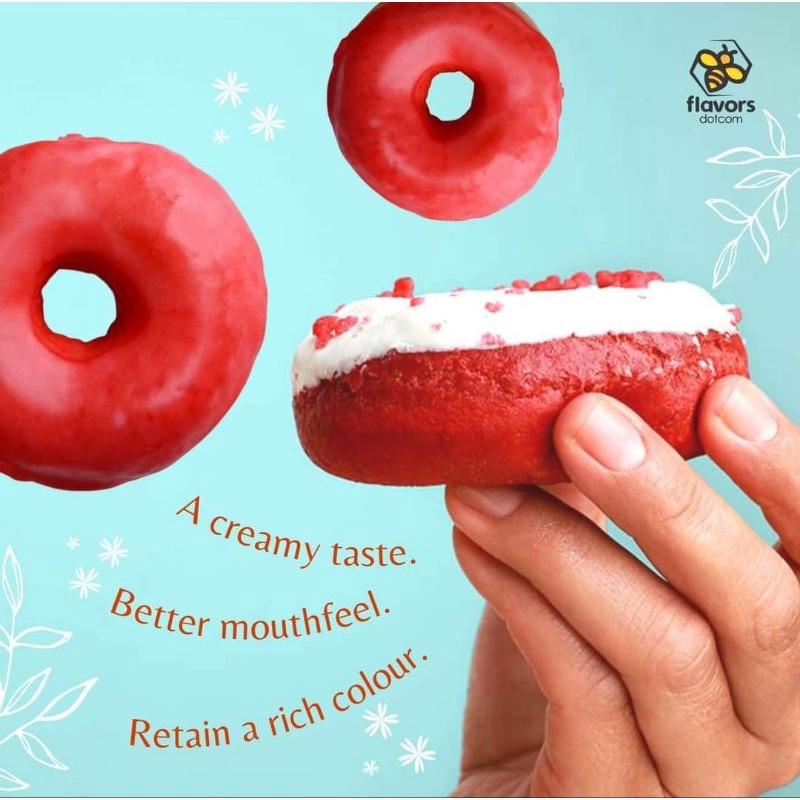 Red Velvet Emulco-40G Red Velvet Fragrance Coloring (Oil-Soluble ...