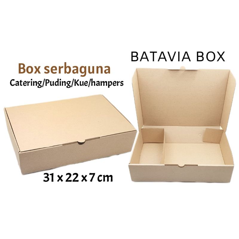 MINIMAL Multipurpose catering Box uk 31x22x7 cm (Minimum 10pcs) | Shopee Singapore