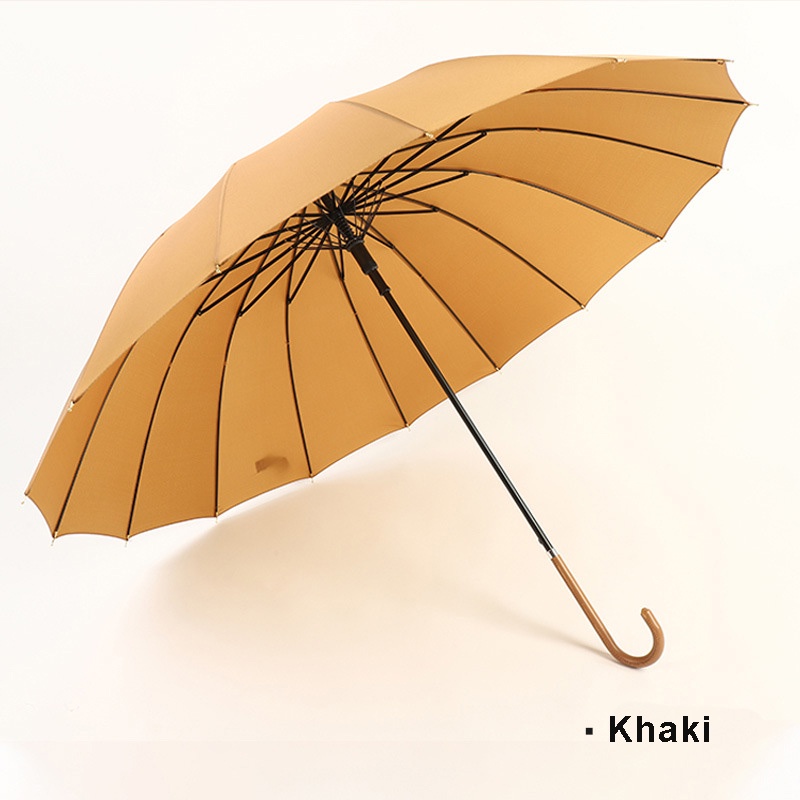 Umbrella 16 Ribs Strong Wind Resistant, with Drip-proof Case (optional ...