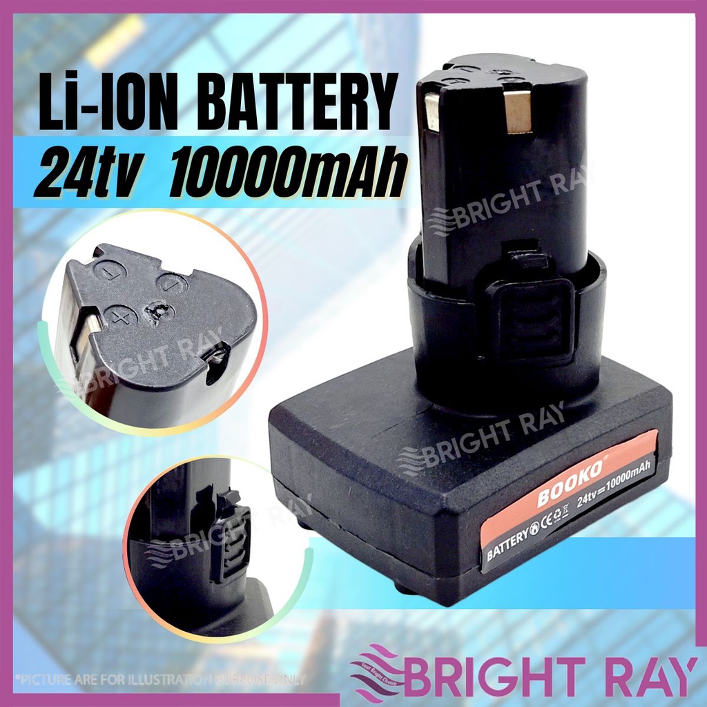STRONGER 24tv 10000mAh Li-ION Cordless Battery Power Tool Replacement ...