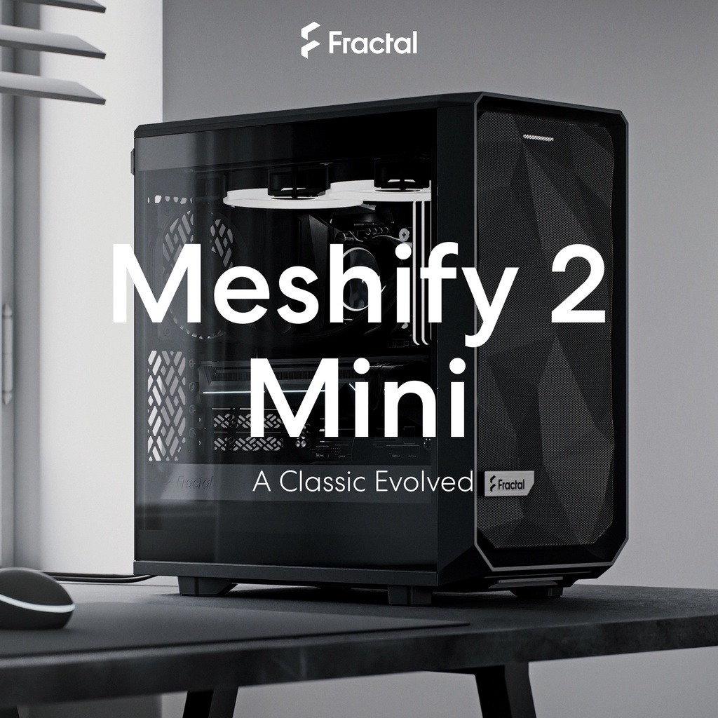 Fractal Design Meshify 2 Mini mATX Case | Shopee Singapore