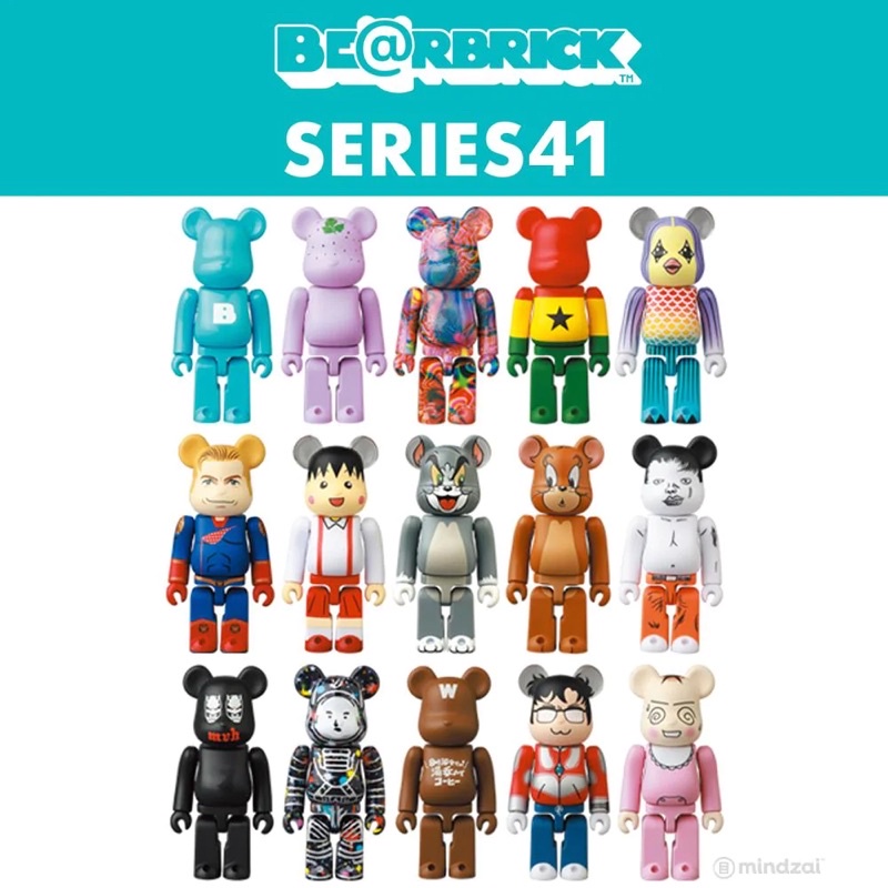 Bearbrick Series 41 by Medicom Toys Be@rbrick | Shopee Singapore