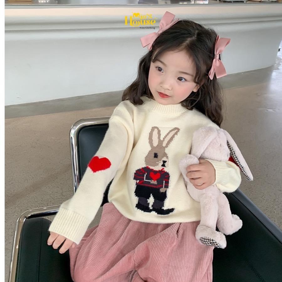 Super Cute Rabbit-shaped baby girl sweater from 1 to 10 years old AMBB ...
