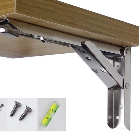 SIKU Folding Hinge Elbow Folding Rack Portable Folding Bracket Foldable ...