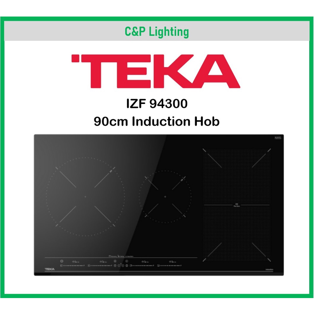 Teka 90cm MultiSlider Flex 4 cooking zones Induction Cooker Hob IZF ...