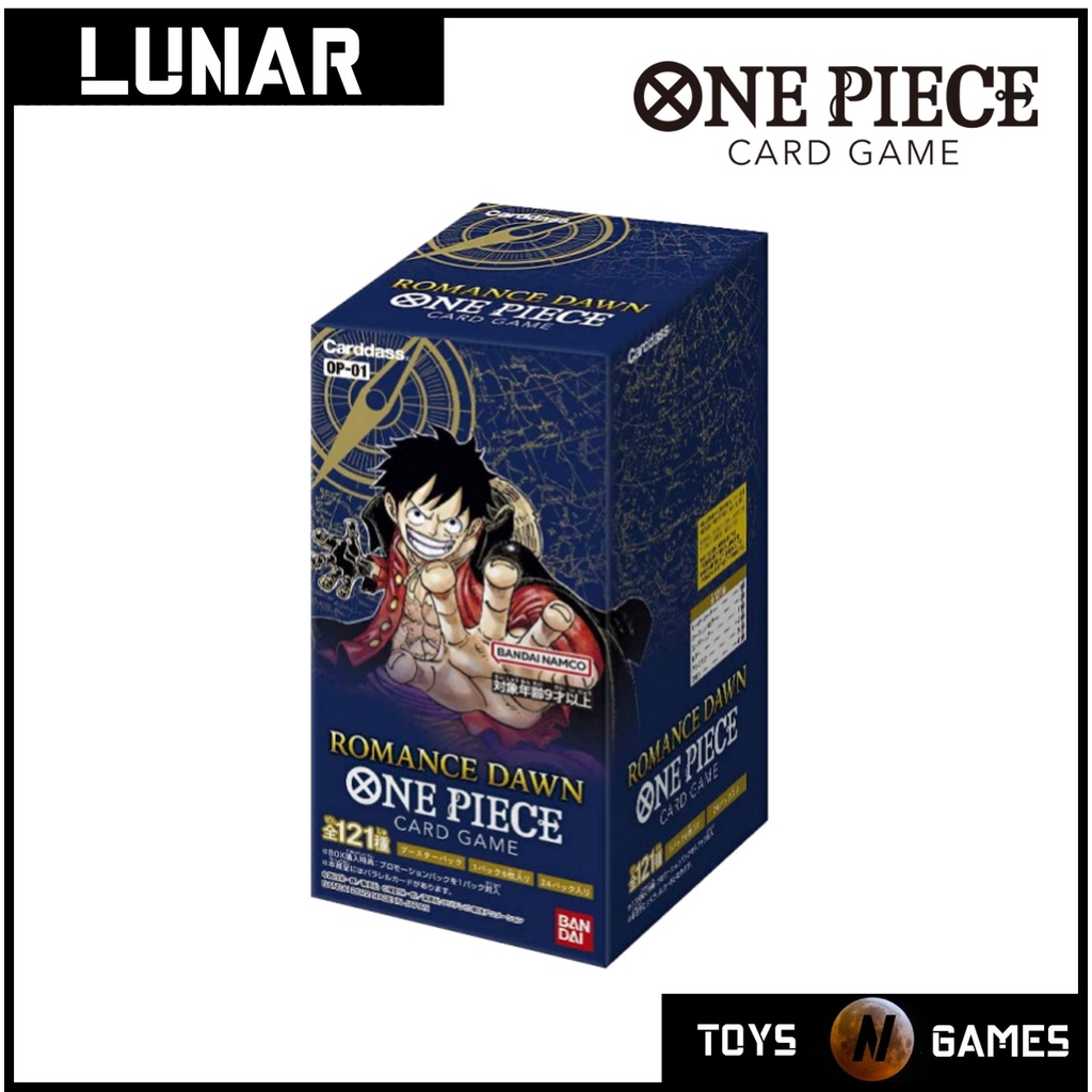 One Piece TCG [Japanese] Romance Dawn Booster Box [OP-01] | Shopee Singapore