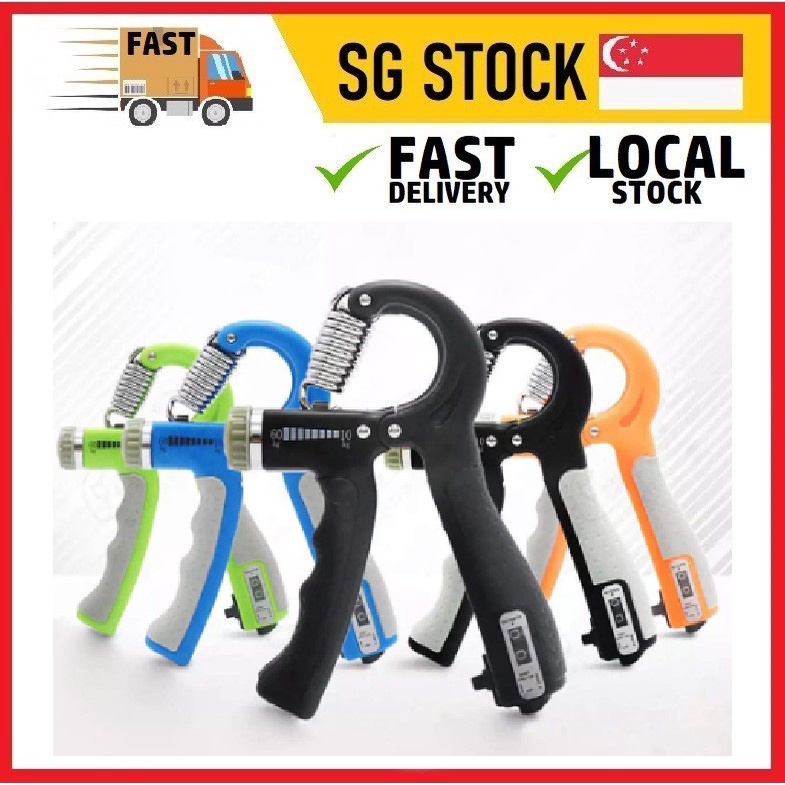 👍CHEAPEST!!!👍Hand Grip Strengthener, Adjustable Resistance 5-60KG Hand ...