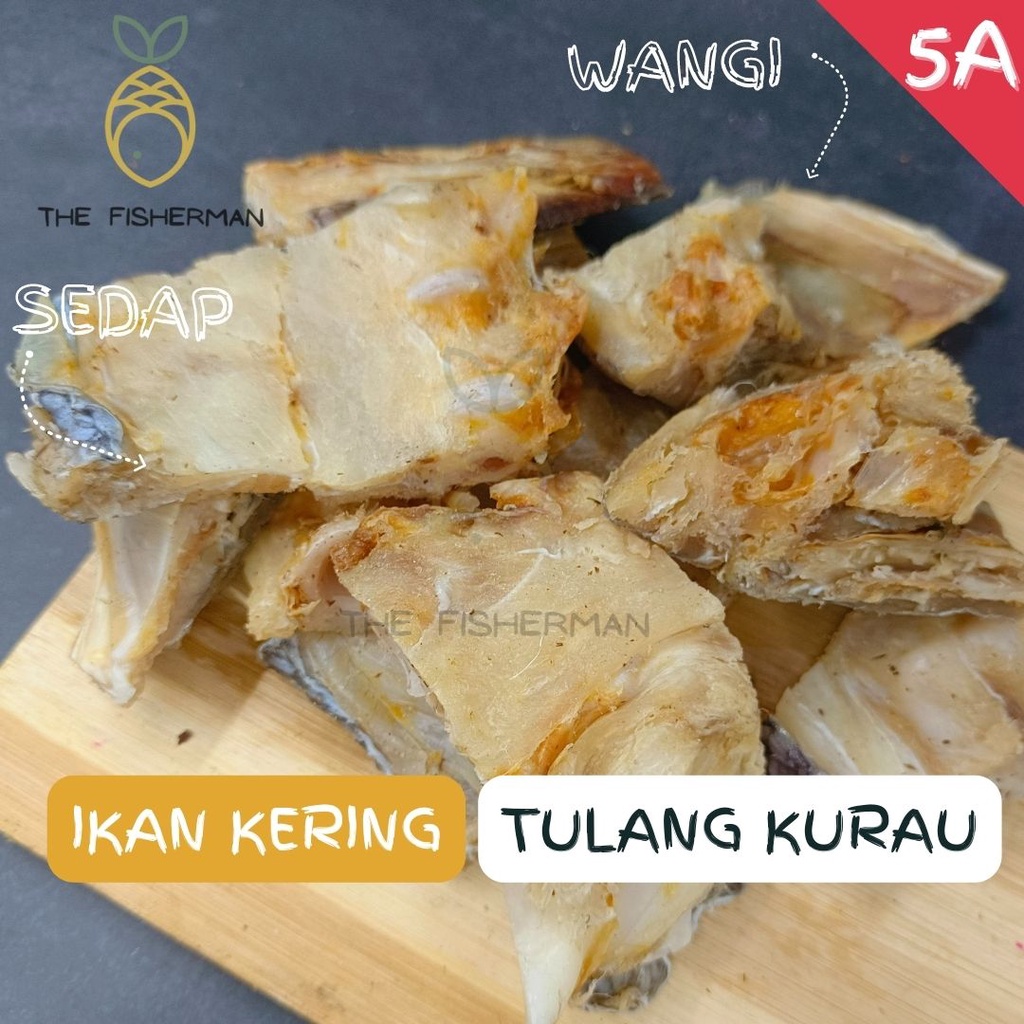 Salted Kurau Fish Bones 1kg Kurau Bones Kurau Fish Bones Salted 丹丰佬咸鱼骨鱼 ...