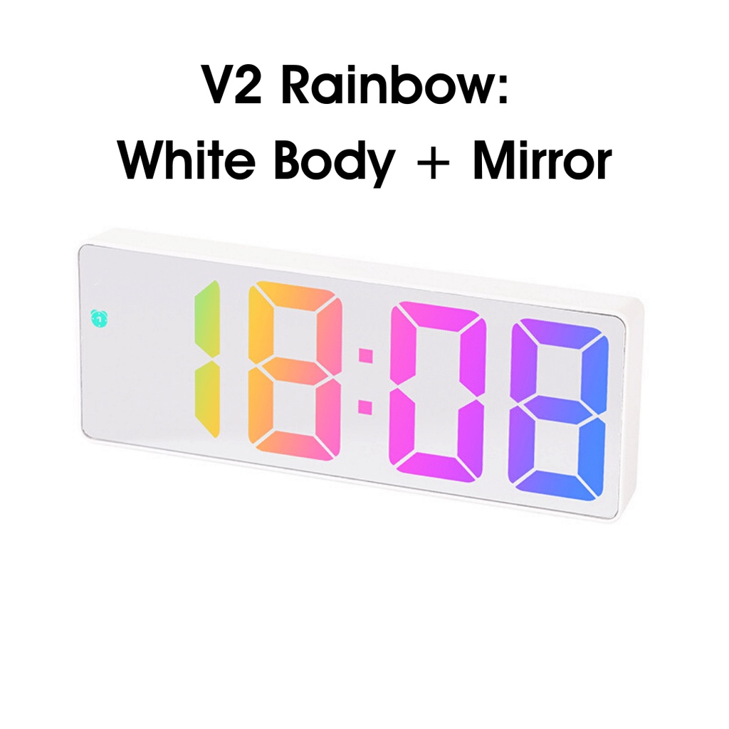 LED Digital Table Clock | Modern Desk Clock for Home & Office (Various ...