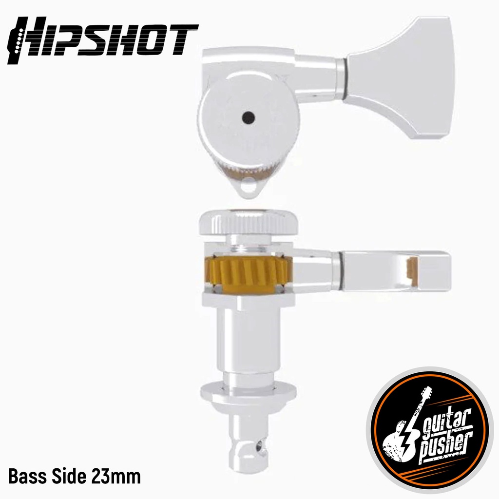 Hipshot Grip-Lock Open Guitar Locking Tuning Machine (Chrome) | Shopee ...