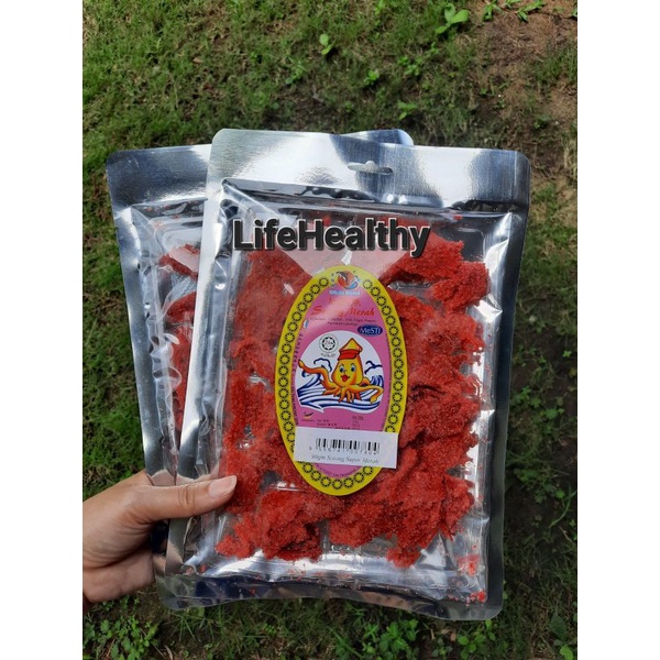 MERAH Sweet Spicy Red Octopus Malaysian Snacks 90g HALAL | Shopee Singapore