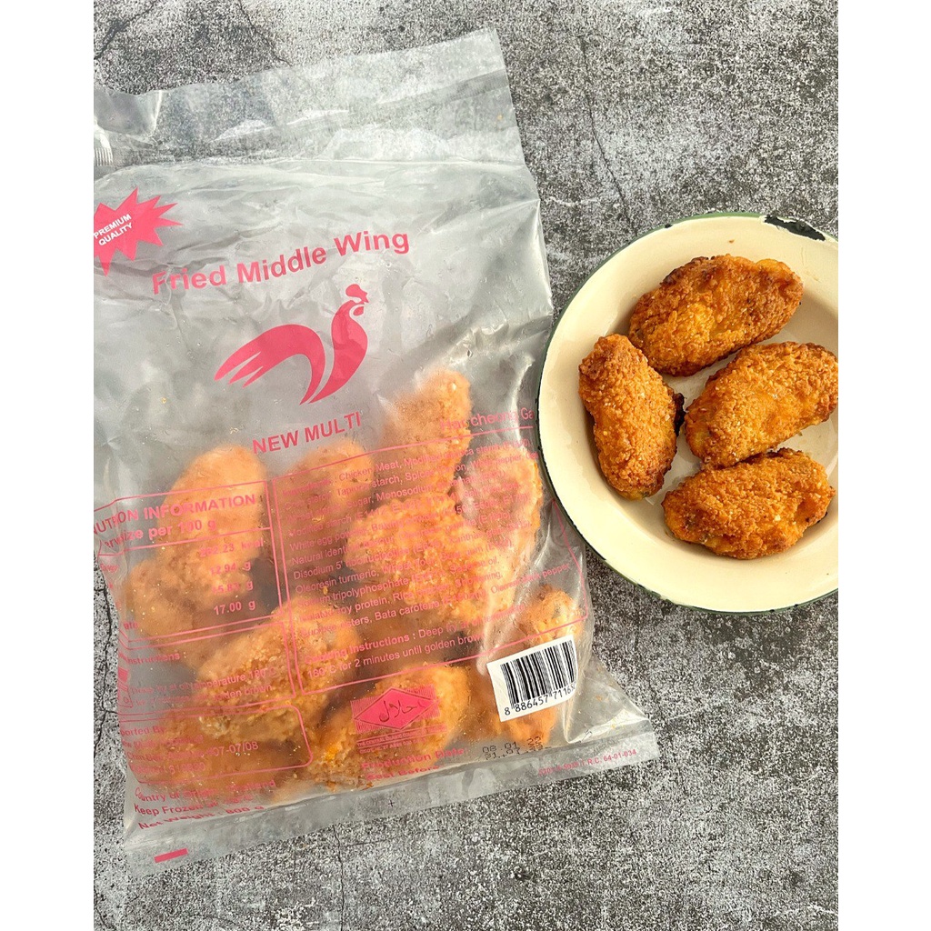 New Multi Fried Middle Wing, 800g (Halal) | Shopee Singapore