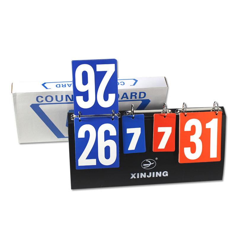 New Whale 4-Digit Scoring Board Table Tennis Badminton Device Flip ...