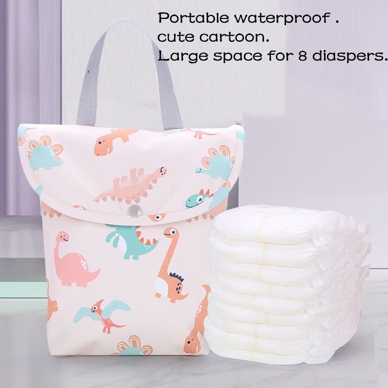 Baby Diaper Storage Bag Portable Waterproof Diaper Handbags Diapers ...