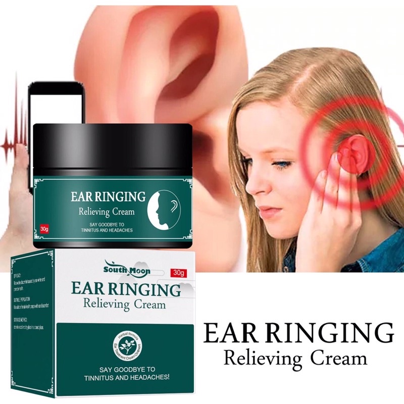 Ear RINGING RELIEVING CREAM Improve hearing, care for the ears, ear ...