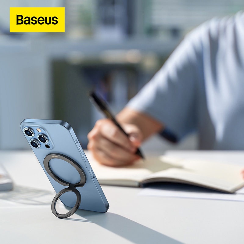 Baseus Magnetic Phone Holder Stand Cell Phone Grip Finger Ring Holder ...