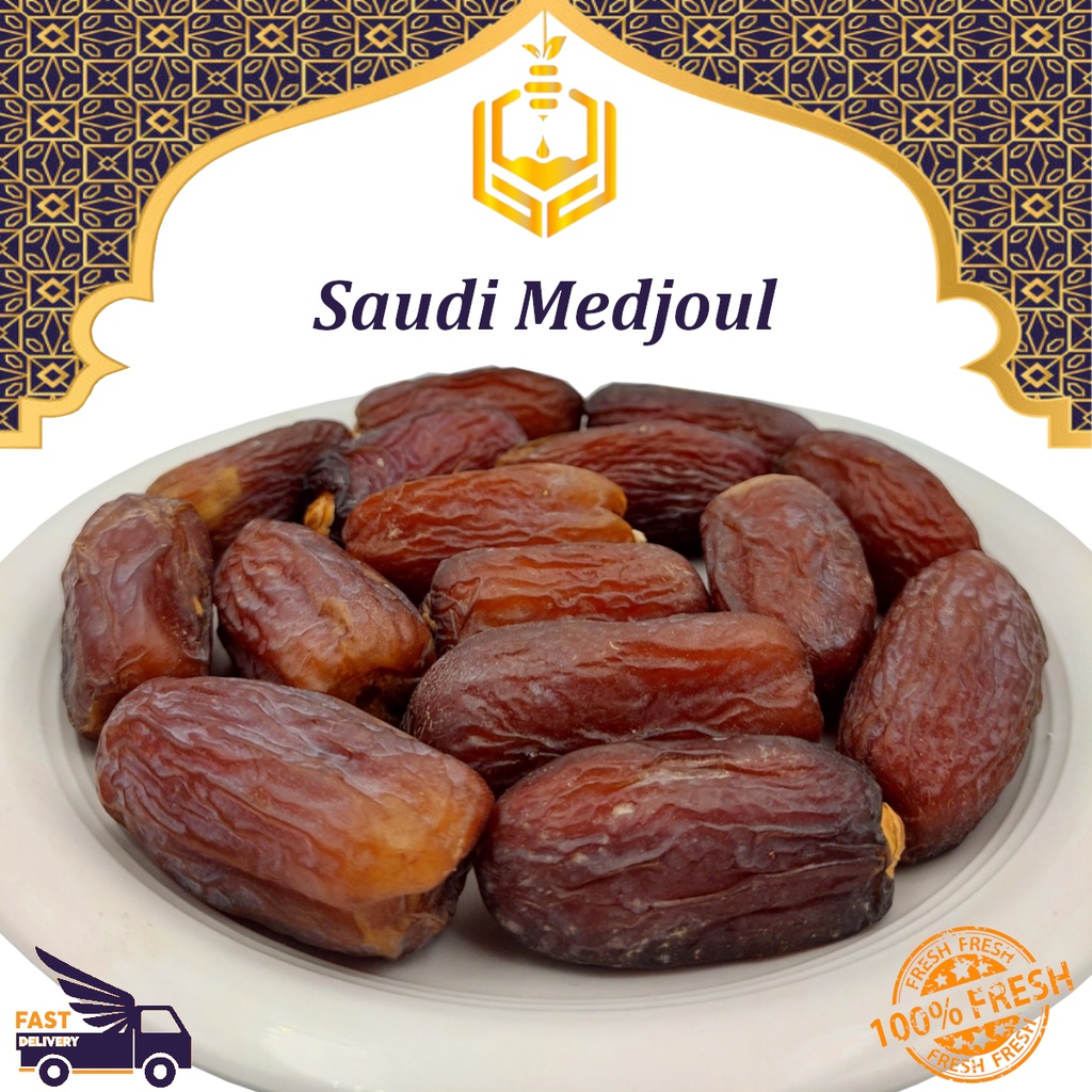 Kurma majdool/Saudi medjoul date/Madjool Madinah/1kg/500g | Shopee ...