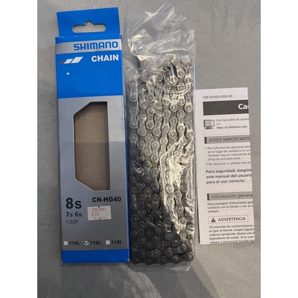 Shimano 6/7/8 speed chain 116 Links | Shopee Singapore