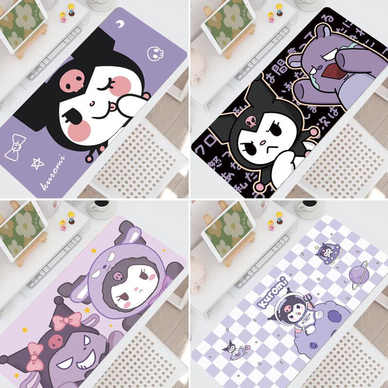 Kuromi Mouse Pad Oversized Sanrio Keyboard Baku Female Cartoon Cute ...