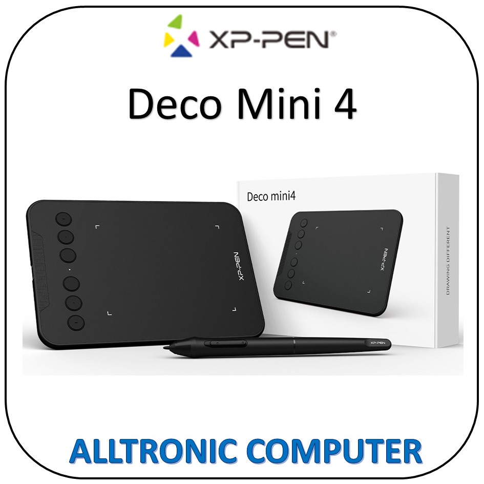 XP Pen Deco Mini4 Drawing Tablet /1Year Warranty/ Deco Mini 4 ...