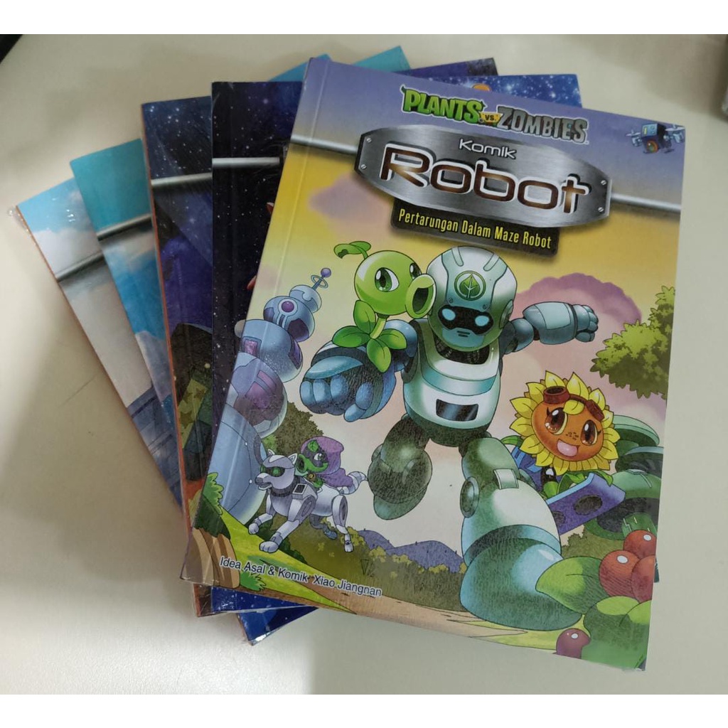 Plants VS ZOMBIES Comic ROBOT Malay Edition | Shopee Singapore