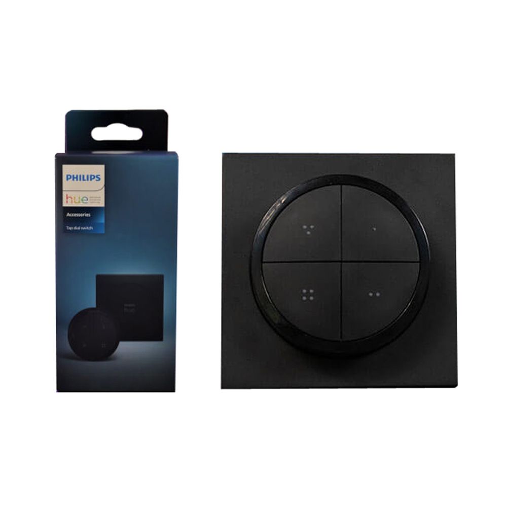 Philips Hue Tap dial switch ( Black ) - Wireless Remote Control for Hue ...