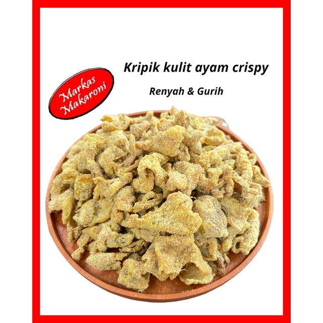 Crispy CHICKEN SKIN CRIPS 250gr | Shopee Singapore