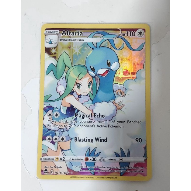 Pokemon altaria trainer gallery silver tempest card | Shopee Singapore