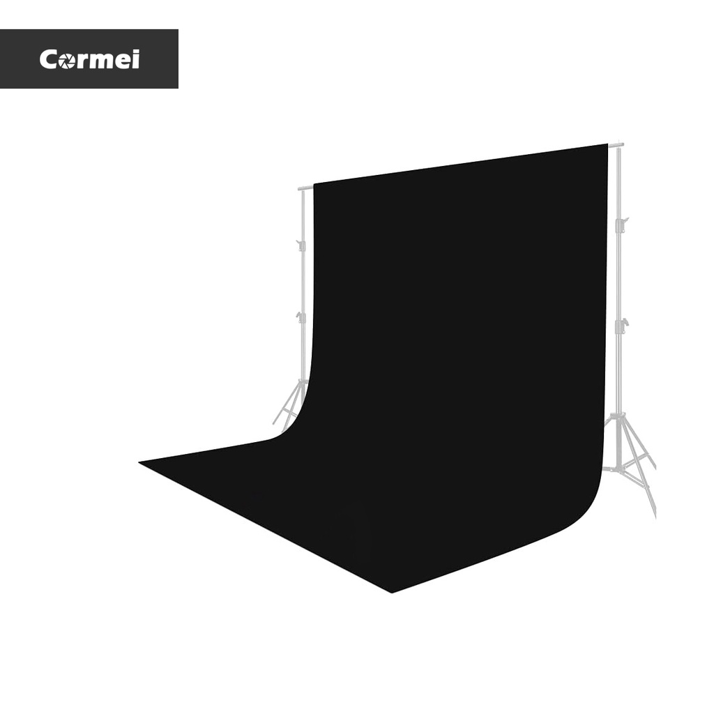 Flocking Velvet Fabric Opaque Black Screen Background Cloth for ...