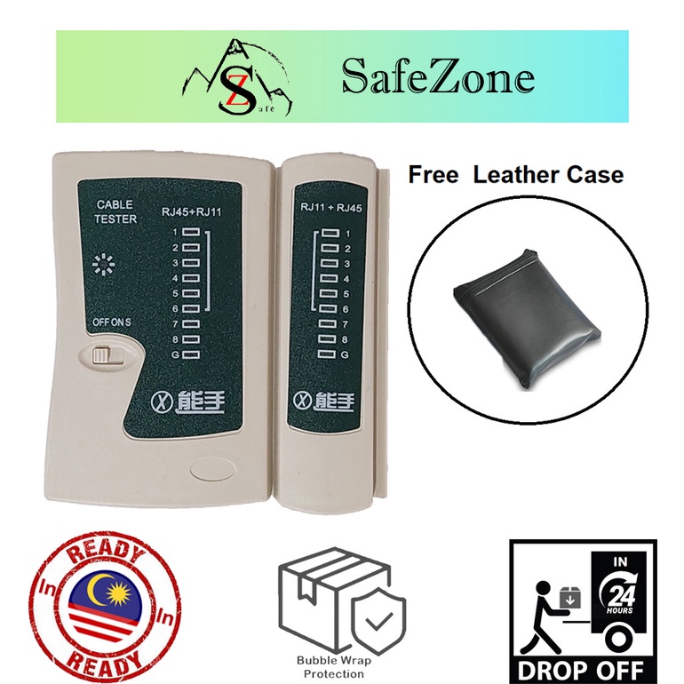 Network Cable Tester Wire Telephone Line Detector Tracker Tool kit RJ45 ...