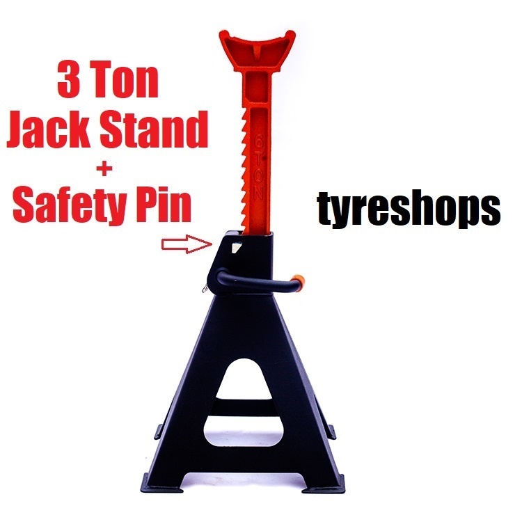 3 Ton Jack Stand 1 pair or 2 pcs (with safety pin) | Shopee Singapore