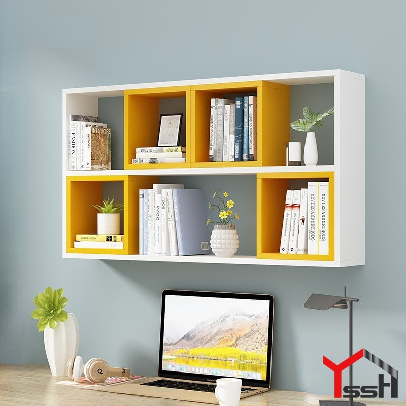 YSSH Multi-layer display shelf unit wall shelf wall mount bookshelf new ...