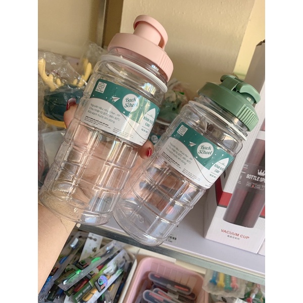Viet Nhat Caro Water Bottle with Open Lid 550ml | Shopee Singapore