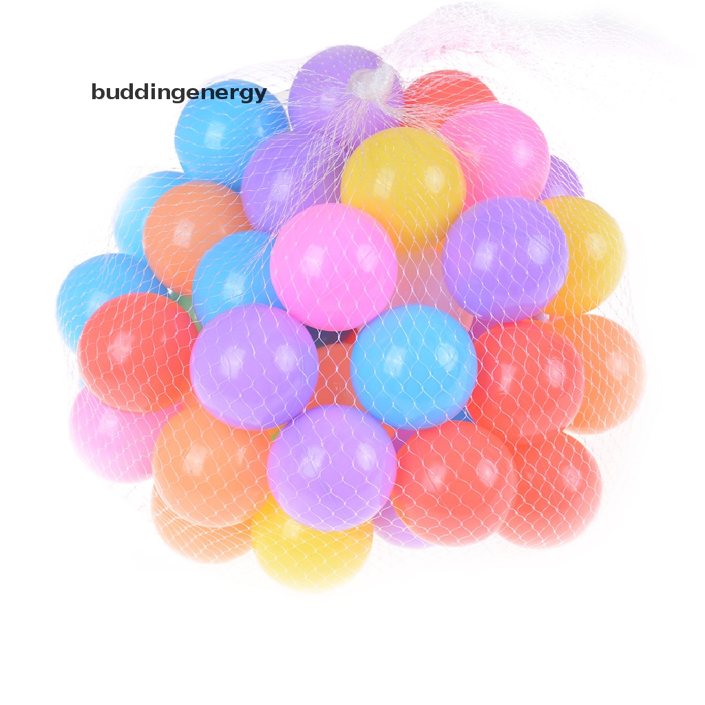 {BUDDI} 10pcs/lot Eco-Friendly Colorful Soft Plastic Water Pool Ocean ...