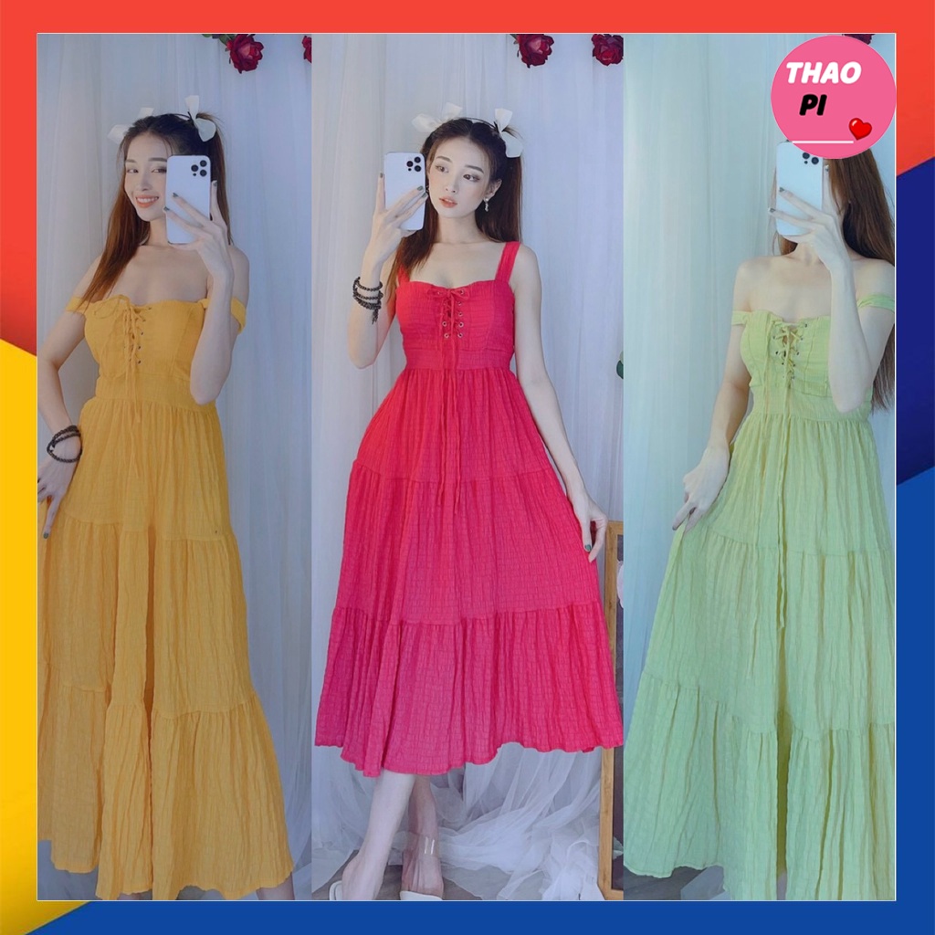 Large spaghetti straps dress maxi straps top two styles traveling to ...