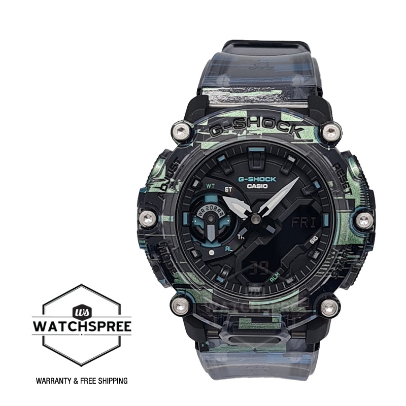 Casio G-Shock Carbon Core Guard Structure Naughty Noise Series Digital ...