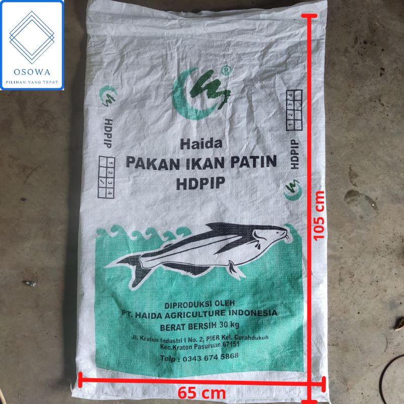 Used Fish Feed Sacks 30kg Chicken Feed 50kg Clean Disposable | Shopee ...