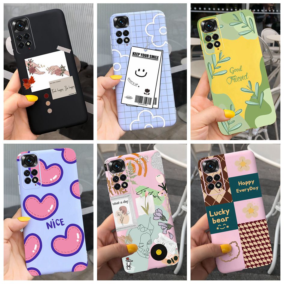 Xiaomi Redmi Note 11 Pro Plus 5G Case Cute Cartoon Painted Shockproof ...