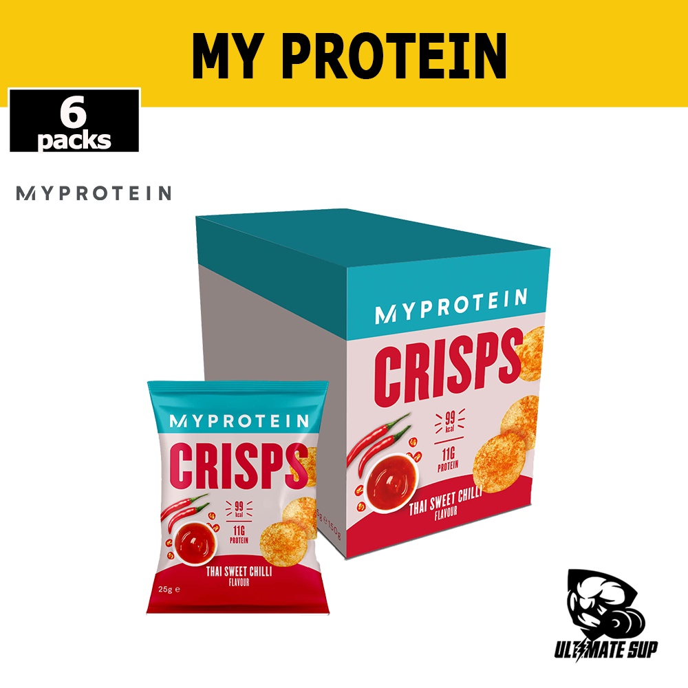 Myprotein, Protein Crisps, High Protein Chips, Grow & Maintain Muscle ...