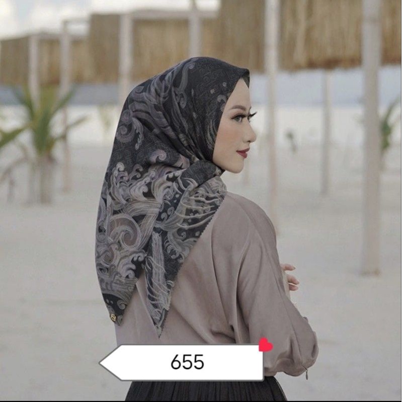 Lasercut Rectangular Hijab With The Latest Motif Of The Hijab With The ...