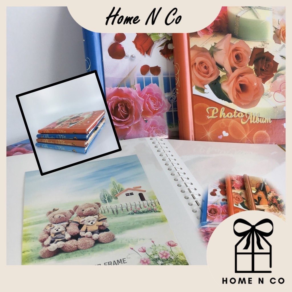 Home N Co 8R/A4 Photo Album DIY Self-Adhesive Gambar Album Duit ...