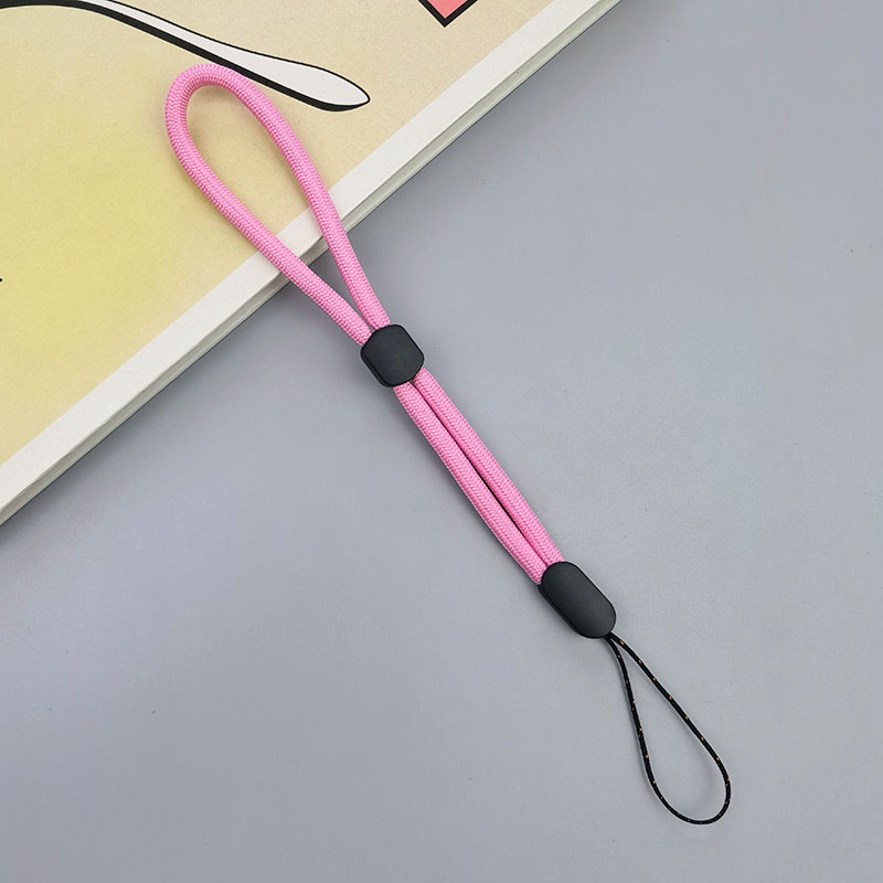 [READY STOCK]Fashion simple solid color mobile phone short lanyard ...