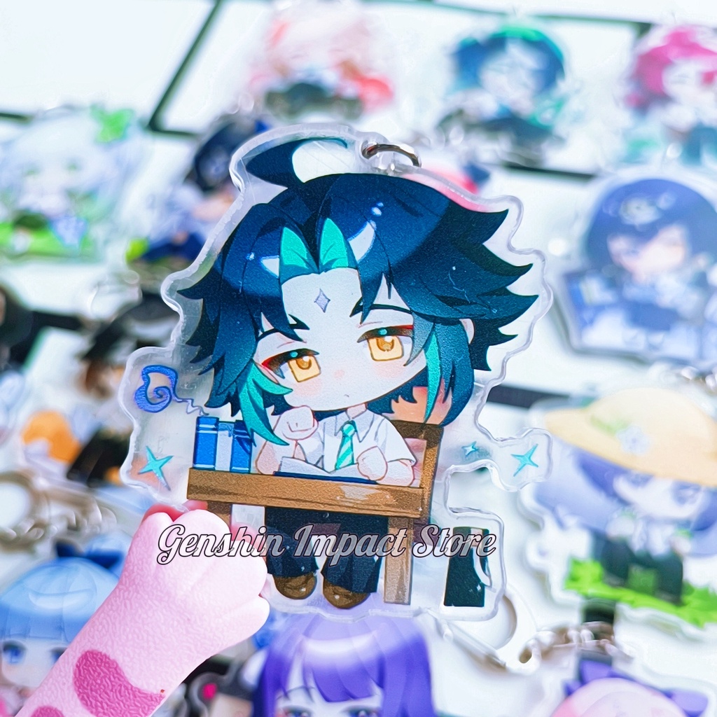 XIAO game Genshin Impact character keychain - M19 | Shopee Singapore
