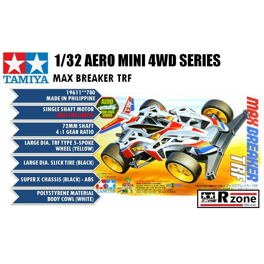 Tamiya Max Breaker TRF (Super X Chassis) - 19611 | Shopee Singapore